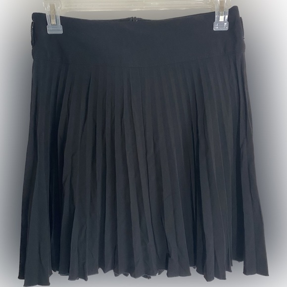 MKM Designs | Skirts | Vintage 9s Mkm Designs Black Pleated Goth ...
